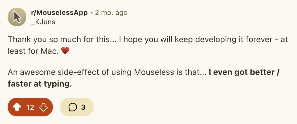 mouseless
